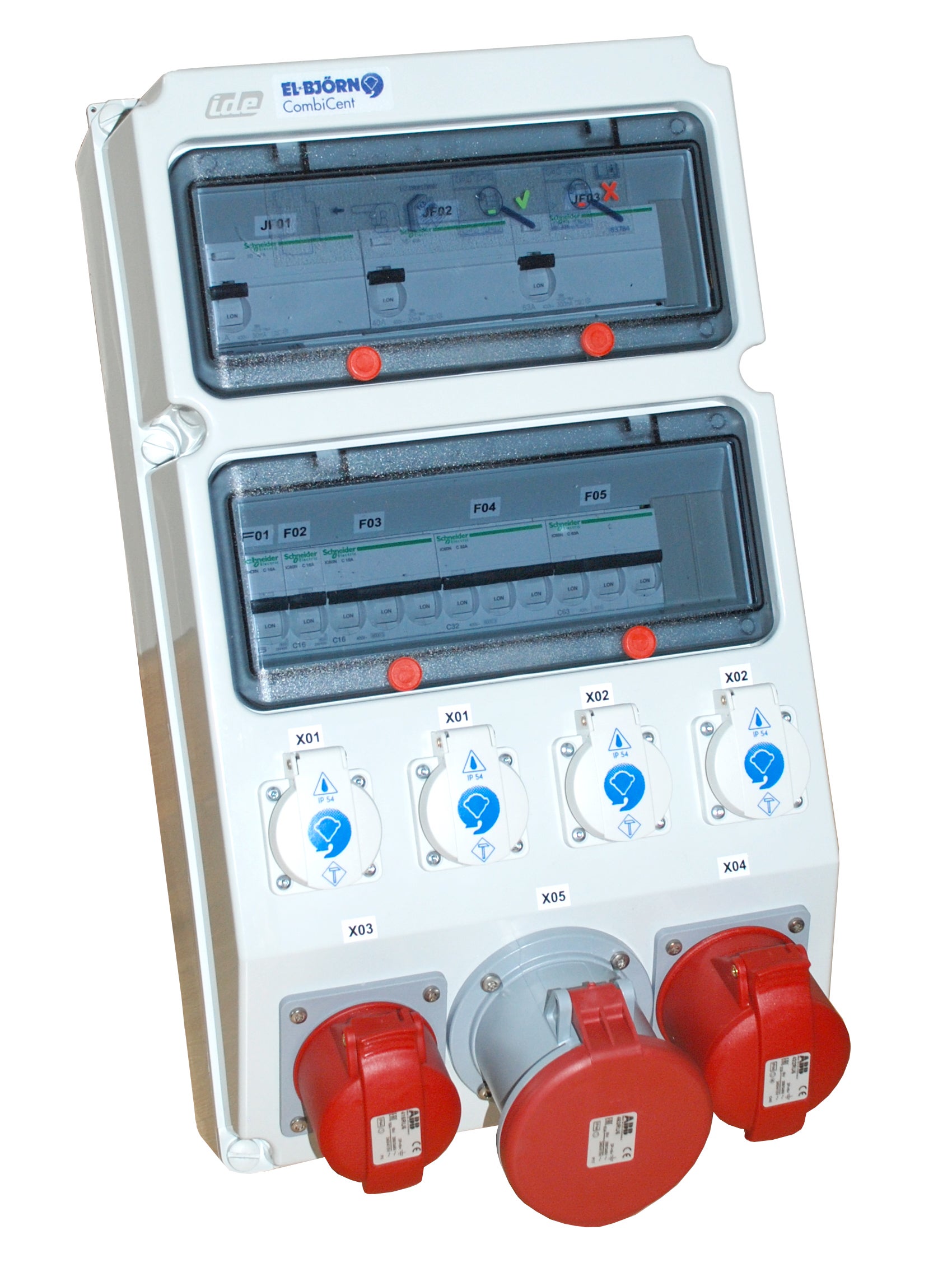 UF 100II//4111-201 EN SE - Socket box 100A fixed connection