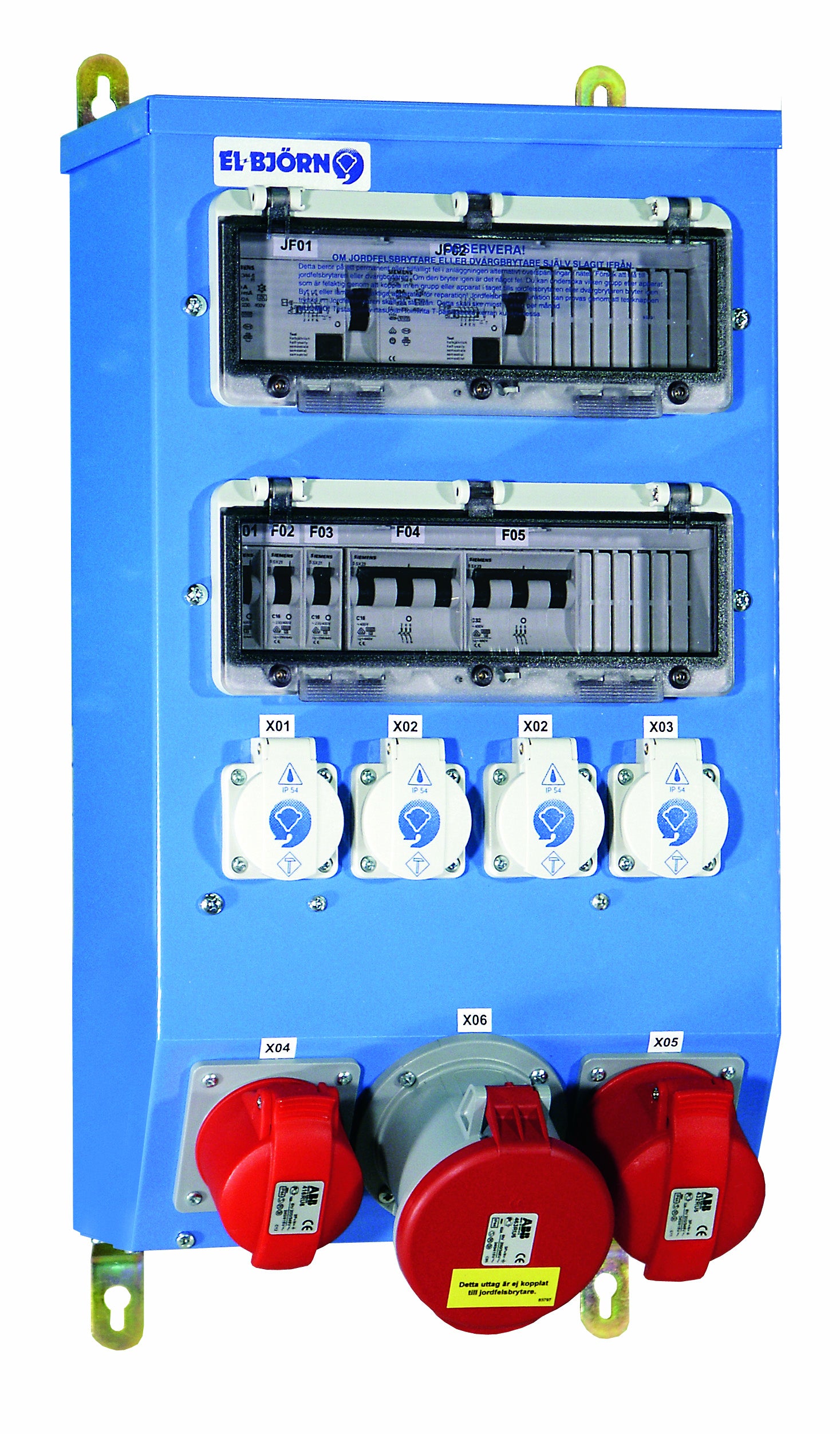 UF63M//3111-2EN - Socket box 63A fixed connection